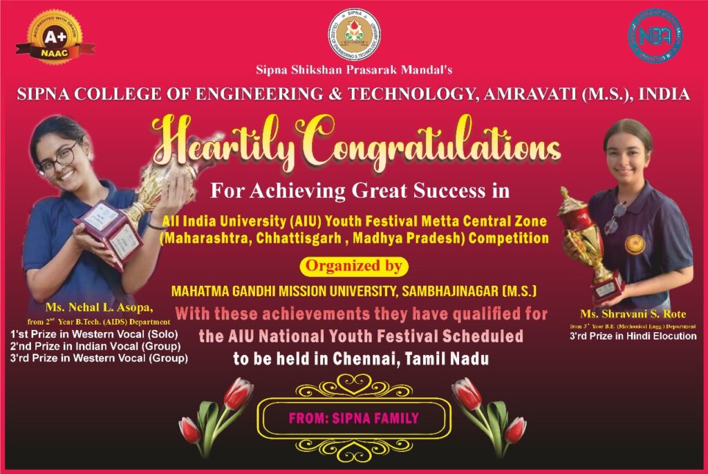 Sipna College of Engineering and Technology, Amravati