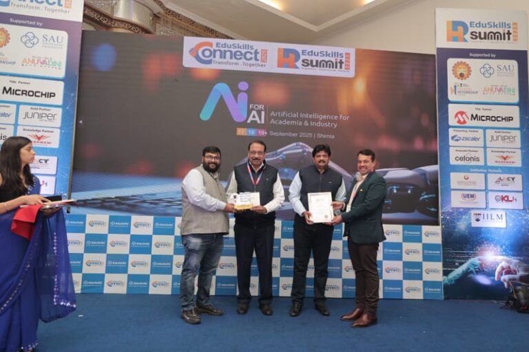 Sipna College Shines at National EduSkill Summit 2025 with Triple ...